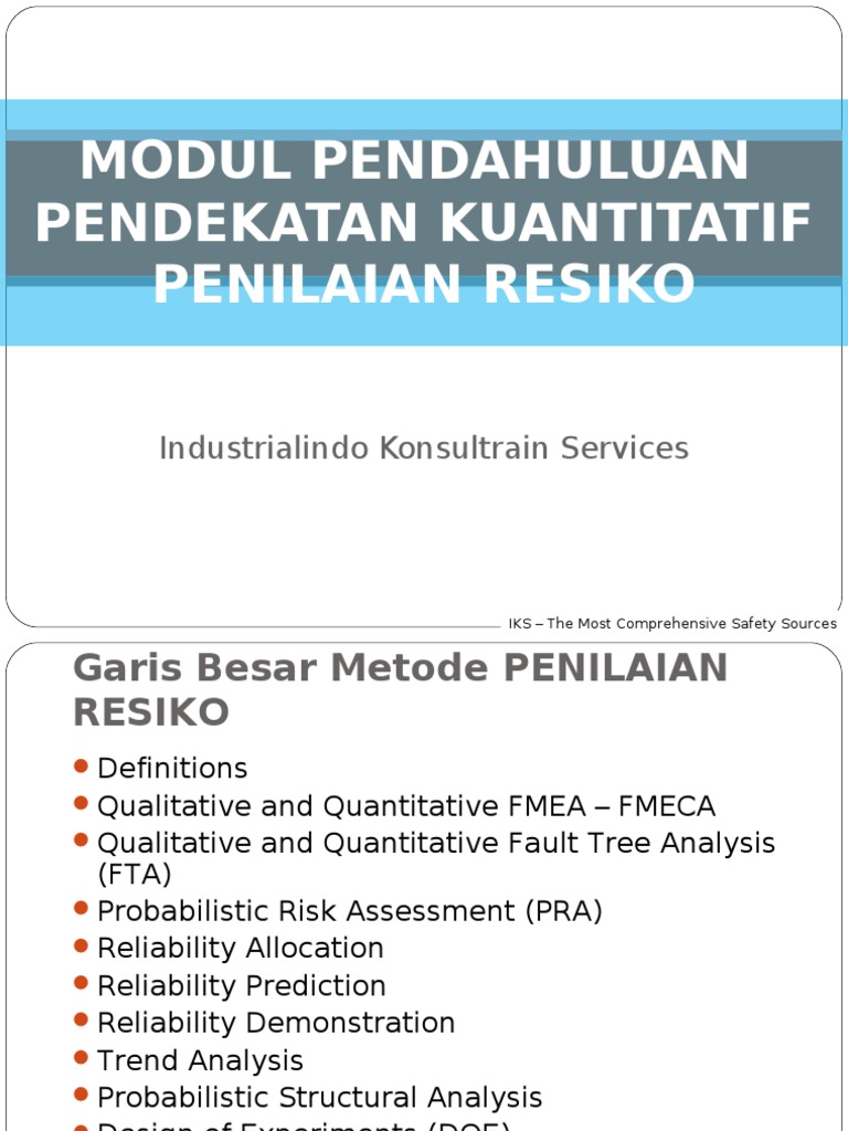 Fmea Fta Module | PDF | Reliability Engineering | Risk
