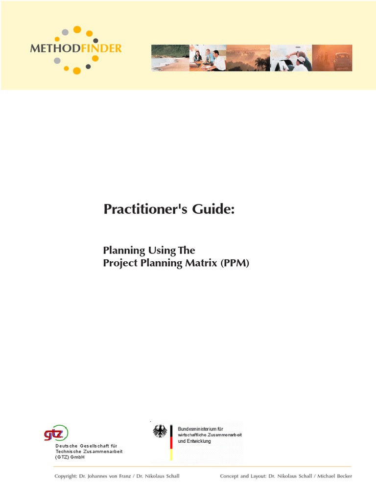 0015 - Planning Using The Project Planning Matrix (PPM) - Method | PDF ...