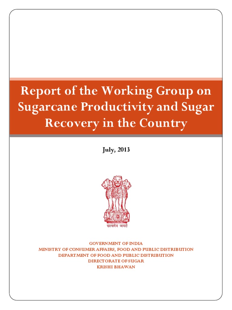 Sugar Industry Report | PDF | Sugarcane | Sugar