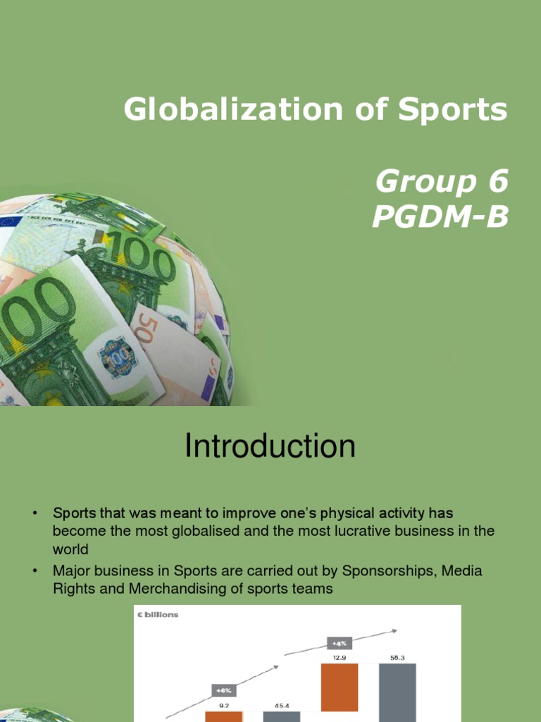 Globalization in Sports | PDF | Formula One | Sports
