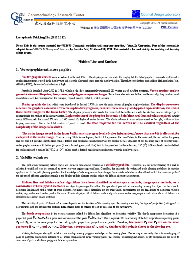 Visibility Techniques | PDF | Computer Graphics | Graphics