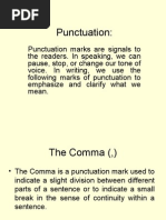 Punctuation Marks in Tagalog | PDF | Tagalog Language | Punctuation