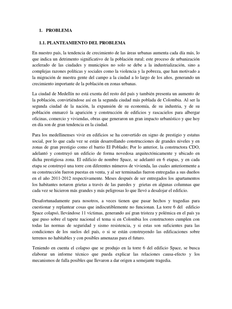 Edificio Space | PDF | Ciudad | Fundación (Ingeniería)