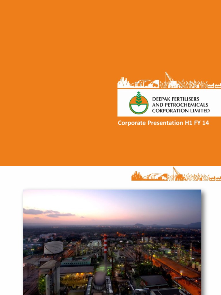 DFPCL Corporate Presentation FY 14 | PDF | Chemical Industry | Fertilizer
