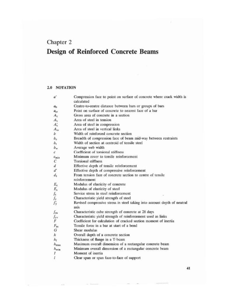 Design Example Of Reinforce Concrete Beams Pdf Beam Structure