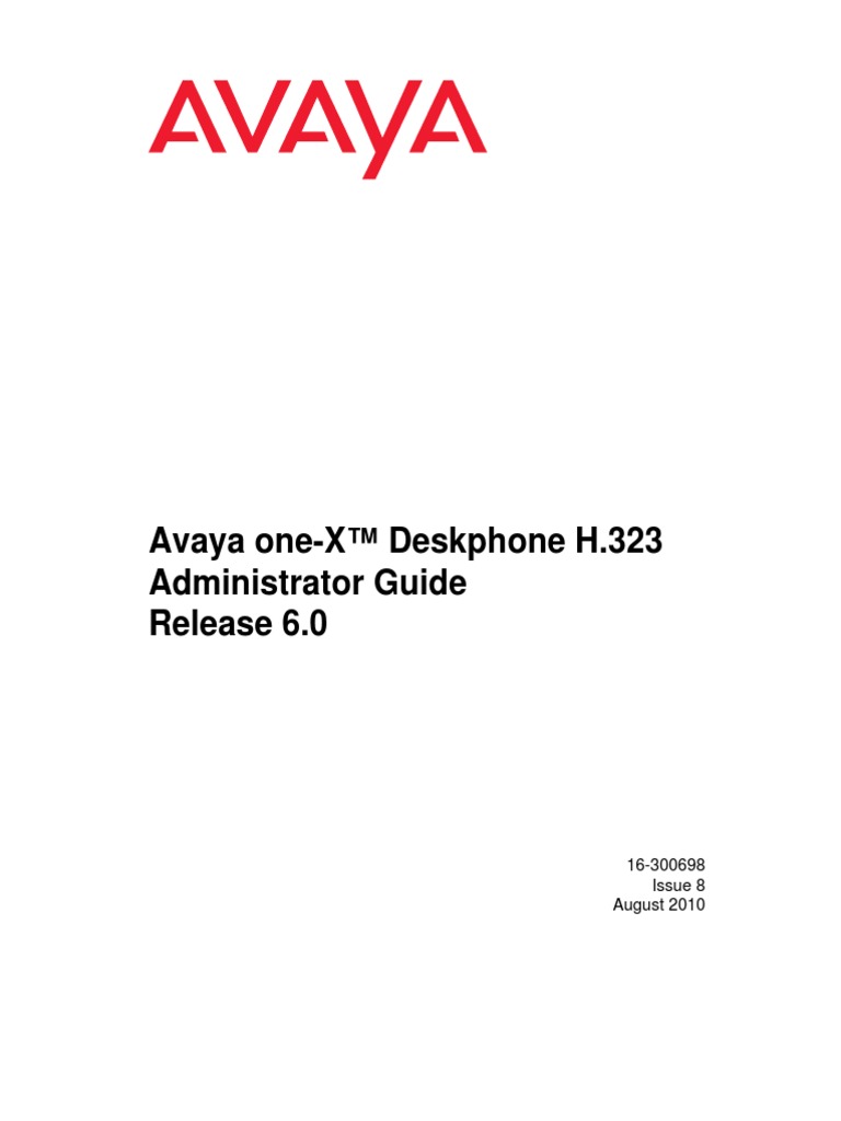 Avaya Administration Guide | PDF | I Pv6 | Web Server