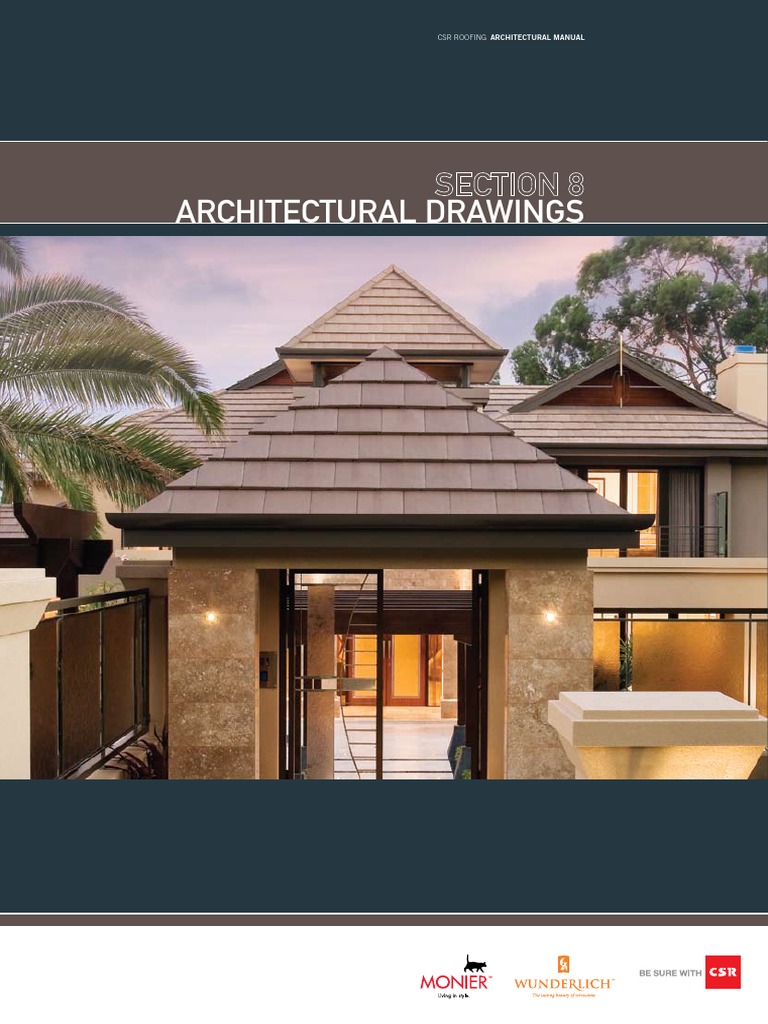 Architectural Drawings: CSR Roofing Architectural Manual | PDF | Roof ...
