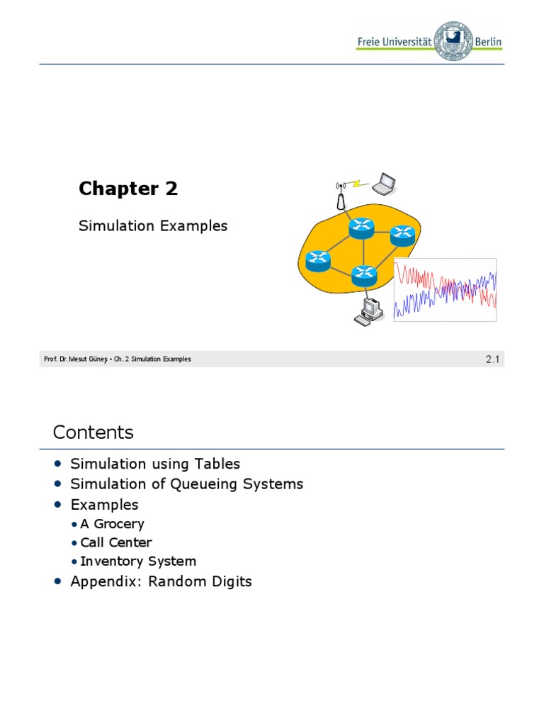 Simulation Examples Guide | PDF | Queue (Abstract Data Type) | Inventory