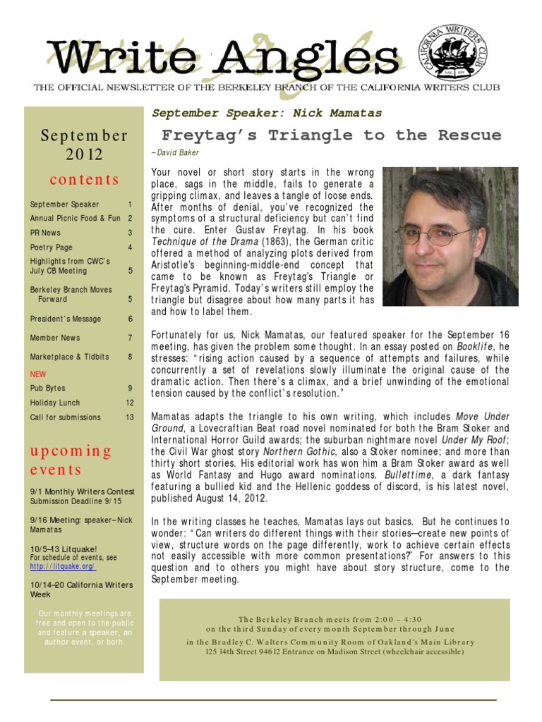 Write Angles September 2012 | PDF | Copyright | Lunch