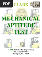 GEARS Mechanical Aptitude Test | PDF | Gear | Machines
