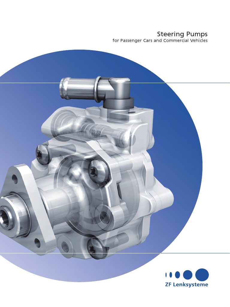ZFPumpen E 08 | PDF | Pump | Steering