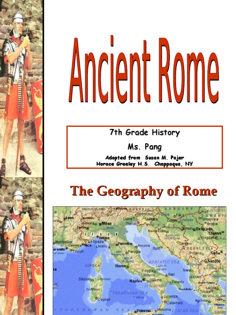 7th Grade History Ms. Pang | PDF | Ancient Rome | Roman Republic