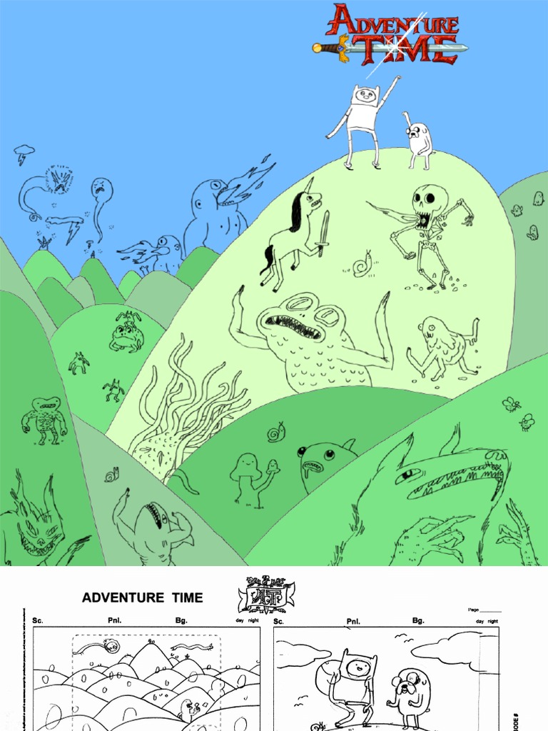 "Adventure Time" Main Title v1.0 | PDF | Television Series | Television ...