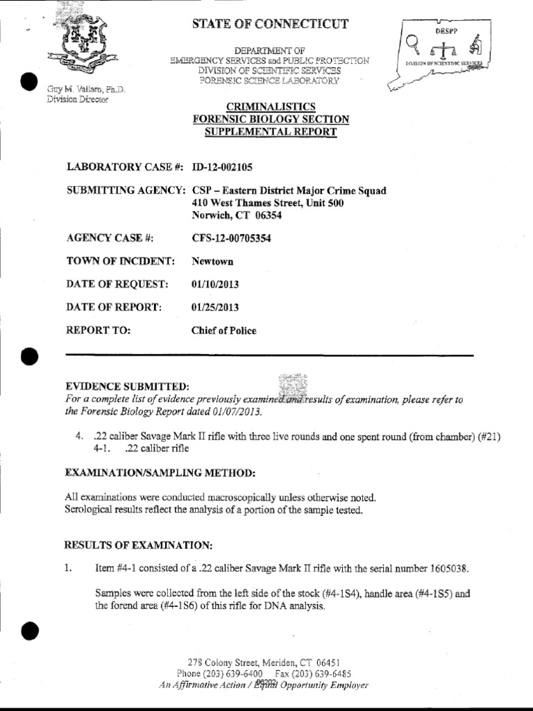Forensic Lab Report Washington's New Crime Intelligence Center To