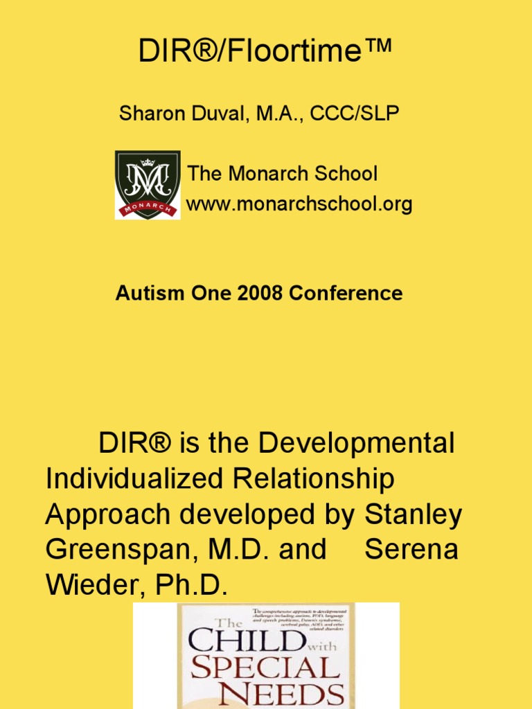 DIR®/Floortime | PDF | Cognitive Science | Behavioural Sciences