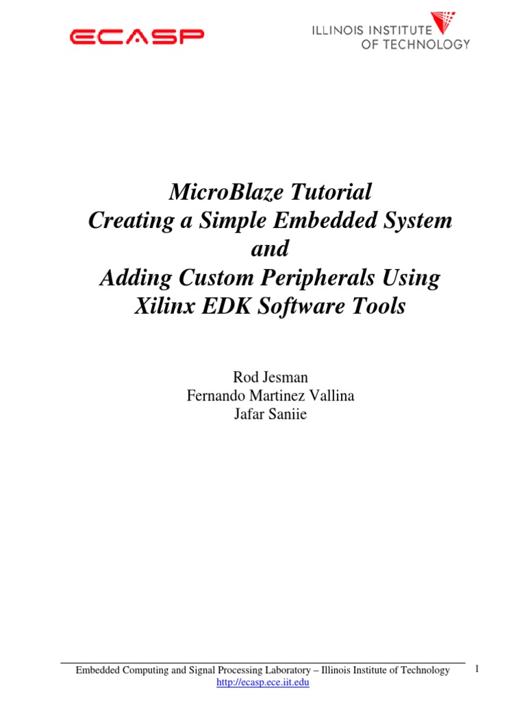 Microblaze Tutorial | PDF | Instruction Set | Field Programmable Gate Array