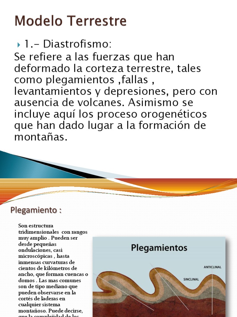 Geografia (Modelado Terrestre) | PDF | Volcán | Falla (geología)