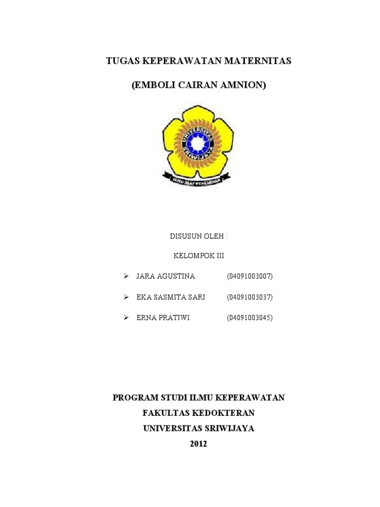 Emboli Cairan Amnion | PDF