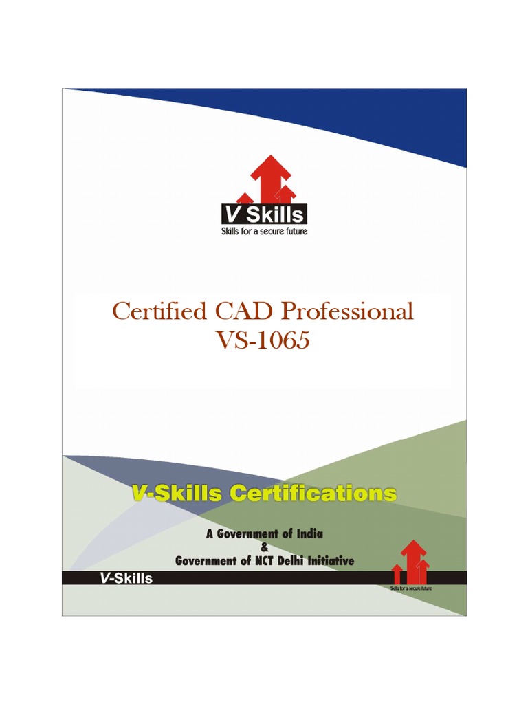 CAD Certification | PDF | Technical Drawing | Infographics