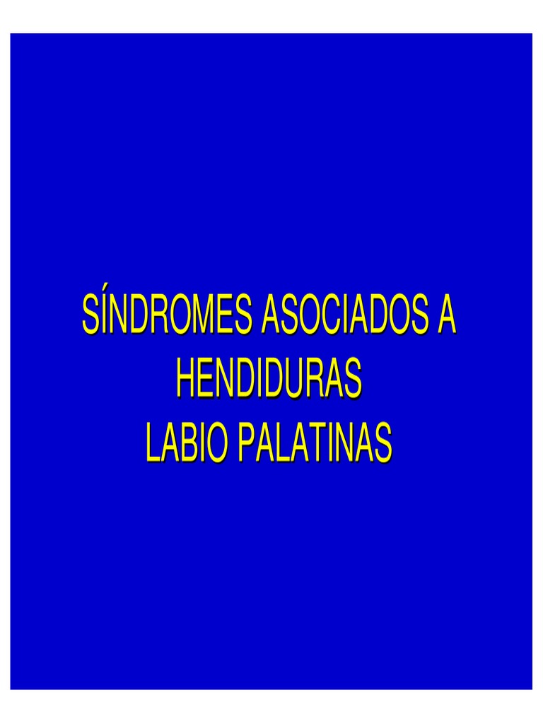 Sindrome Hallermann-Streiff | PDF | Enfermedades y trastornos ...