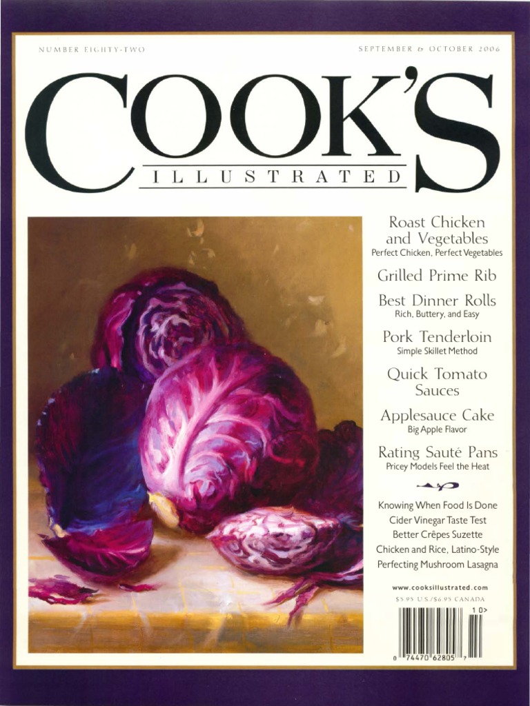 Cook's Illustrated 082 | PDF | Barbecue Grill | Lemon