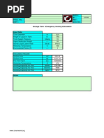 Storage Tank Venting - API 2000, 7th Edition | PDF | Pressure | Vacuum