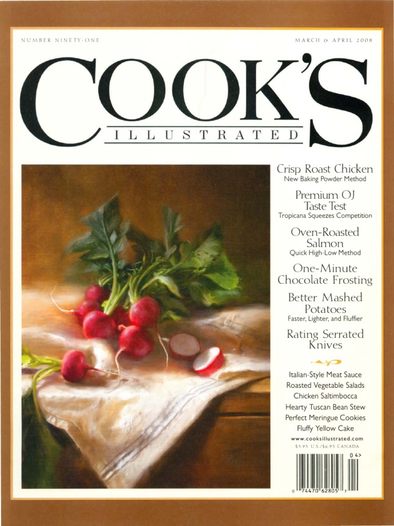 Cook's Illustrated 091 | PDF | Breads | Food And Drink Preparation