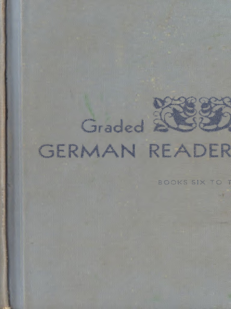 Graded German Readers - Books Six To Ten - Learn German 1949 Copyright ...