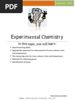 Laboratory Apparatus With Answers Cie Igcse Chemistry | PDF | Chemistry ...