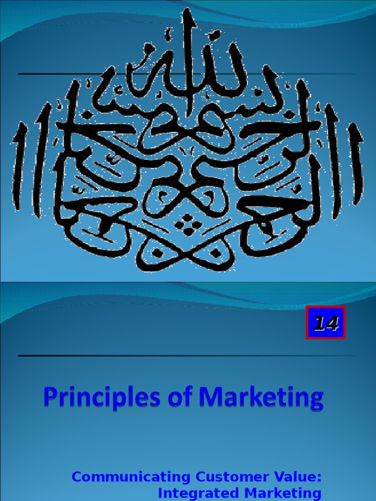 Communicating Customer Value Integrated Marketing Communications