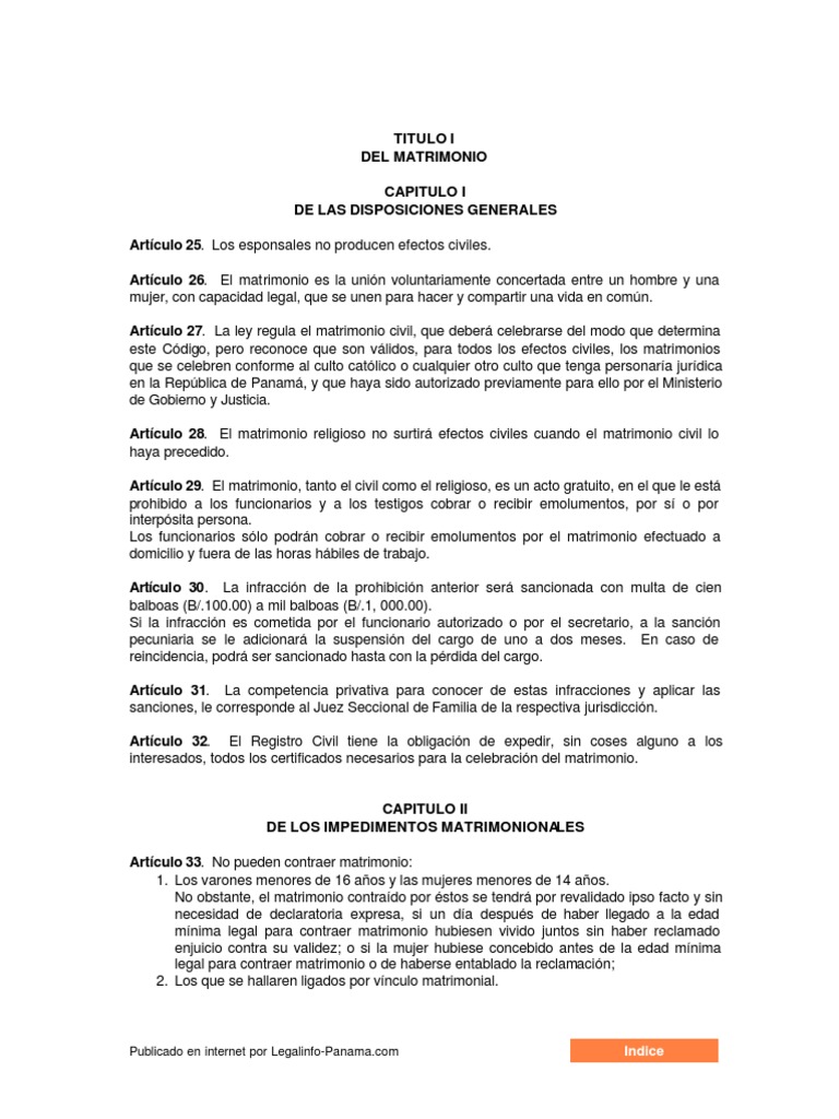 Codigo de La Familia | Descargar gratis PDF | Matrimonio | Bienes (Ley)