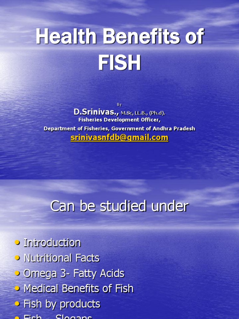 Health Benifits of Fish | PDF