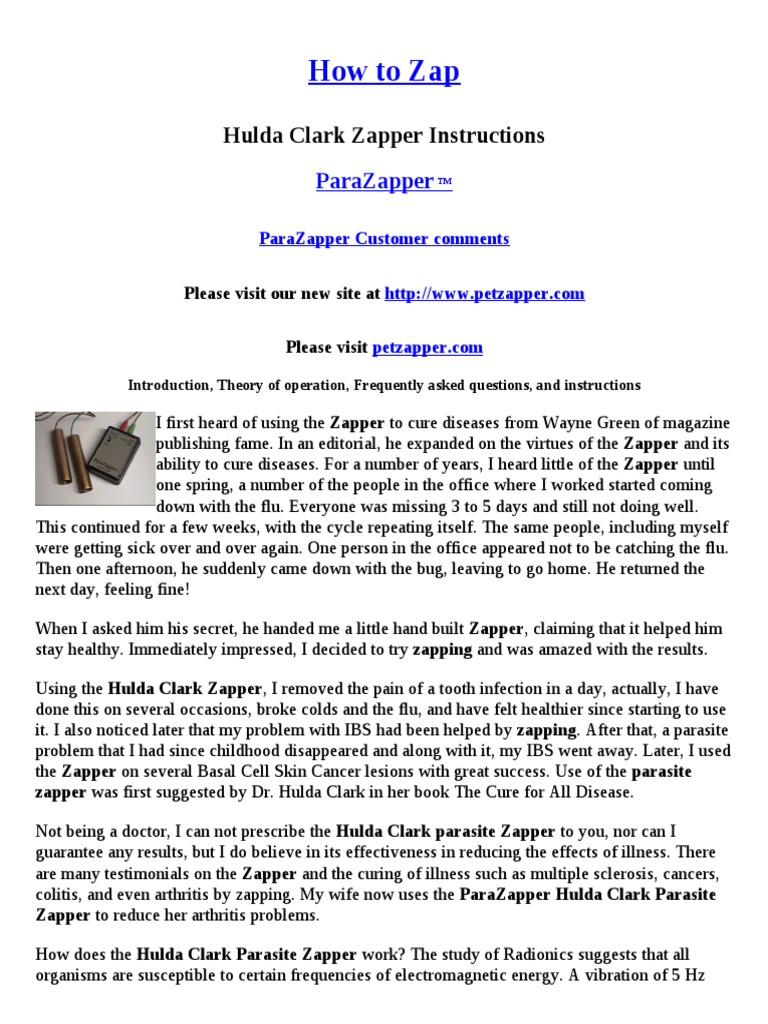 How To Zap | PDF | Diarrhea | Influenza