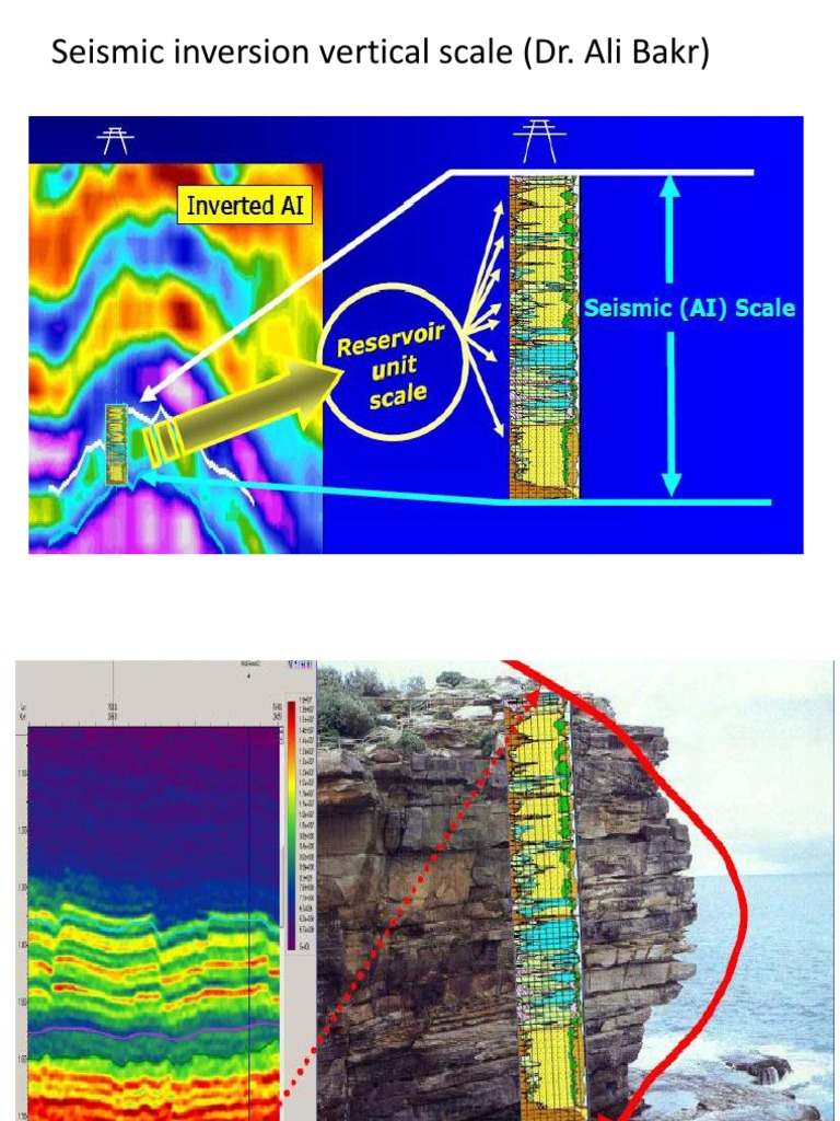 Seismic Inversion Vertical Scale | PDF