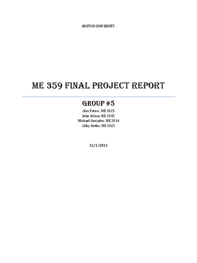Gearbox Project Report | PDF | Gear | Engineering Tolerance