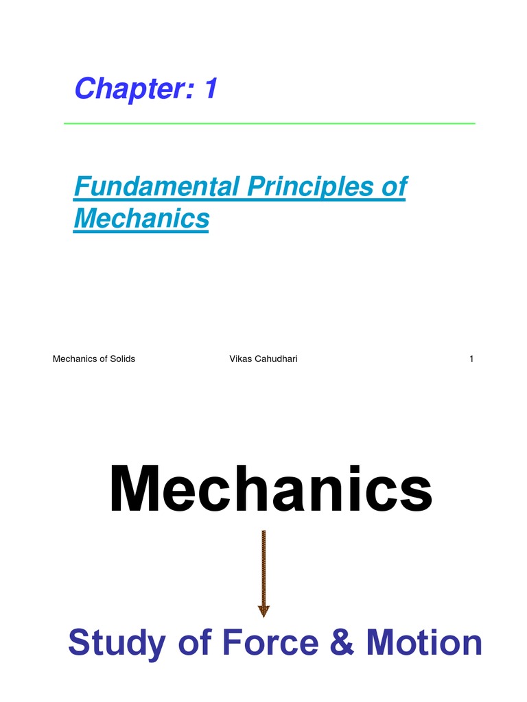 Mechanics of Solids by Crandall, Dahl, Lardner, 1st Chapter | PDF | Truss | Force