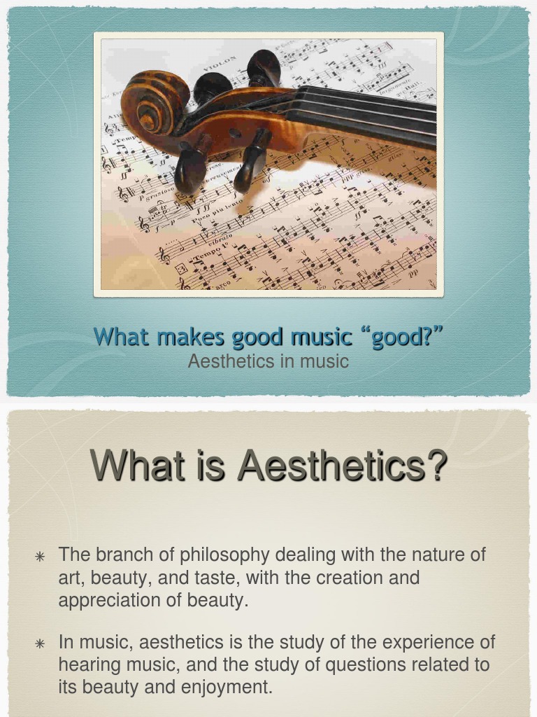 Aesthetics in Music: An Introduction | Aesthetics | Popular Culture