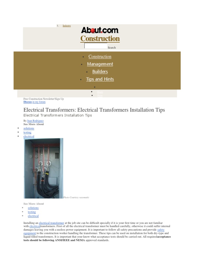 Transformer Concepts | PDF | Transformer | Inductor