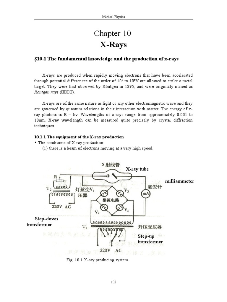 Chapter 10 | PDF | X Ray | Electromagnetic Spectrum