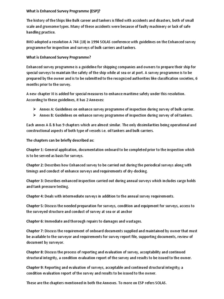 Enhanced Survey Guide for Ships | PDF | Oil Tanker | Surveying
