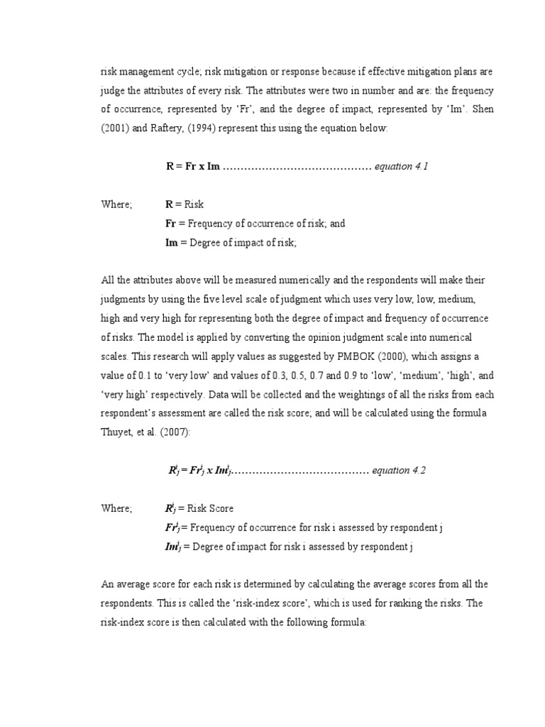 Risk Management Oil and Gas | PDF | Survey Methodology | Risk