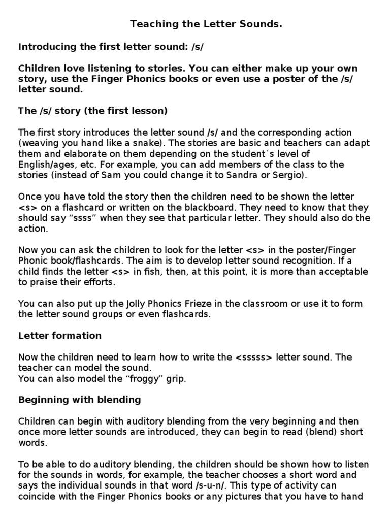 Teaching the Foundations of Phonics: A Guide to Introducing Letter ...