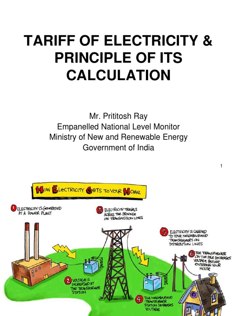 Components of Electricity Tarfiff Role of Consumers in Tariff ...