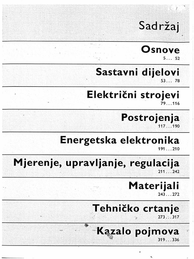Elektrotehnicki Prirucnik-Vestermanov | PDF
