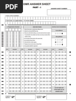 OMR Sheet Generator | PDF | Tests | Standardized Tests