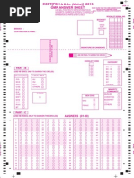 30 Question Answer Sheet | PDF