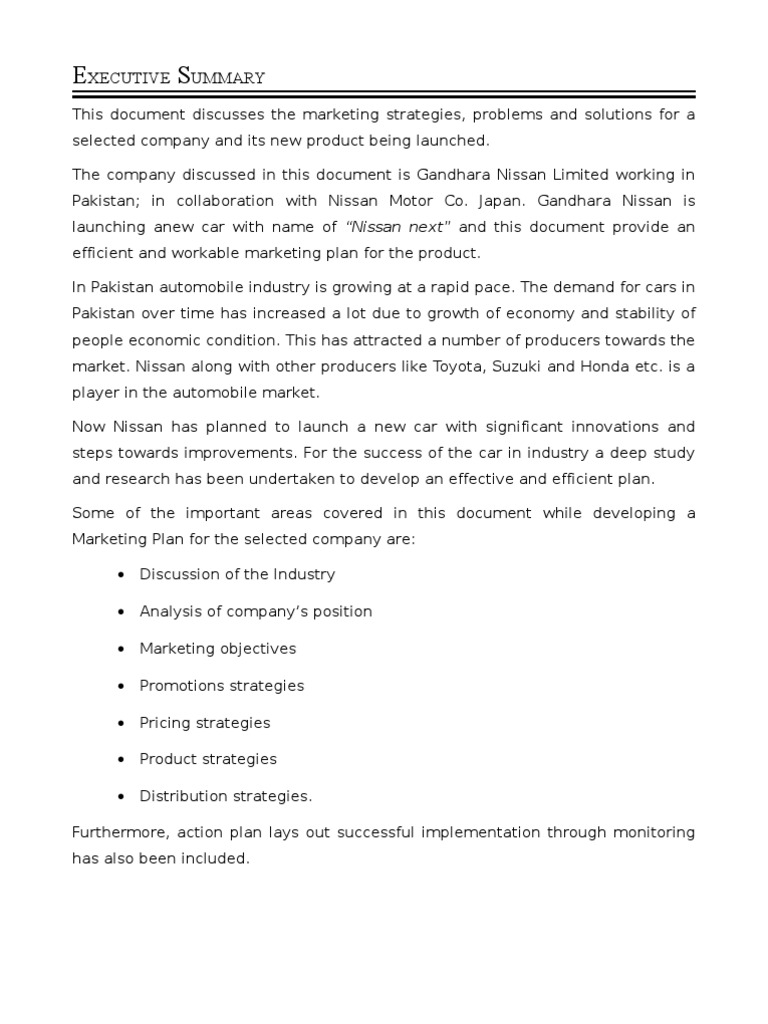Nissan Next Marketing Strategy Overview | PDF | Marketing | Nissan
