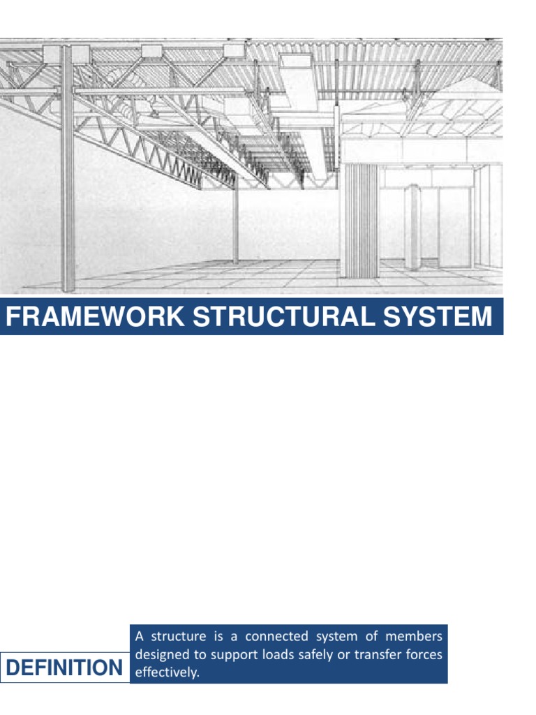 Framework Structural System | Download Free PDF | Truss | Beam (Structure)
