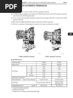 A750E and A750F Automatic Transmission: Description | PDF | Automatic ...