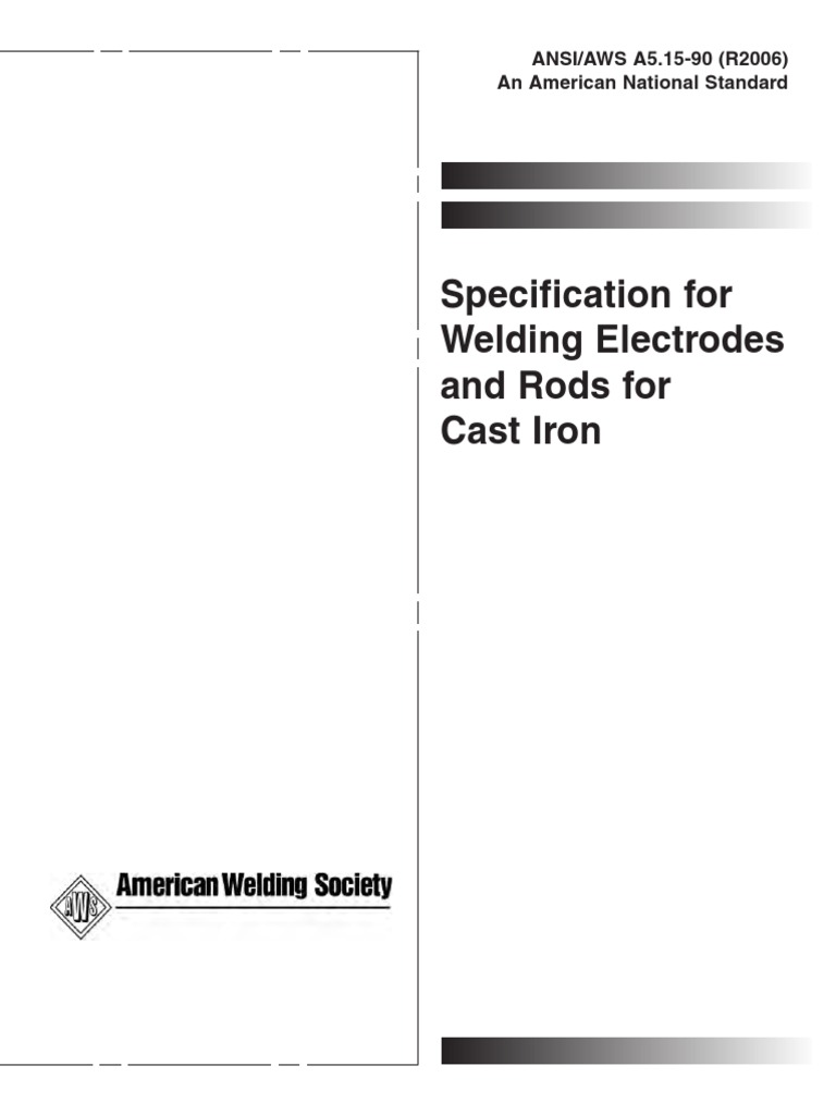 AWS Welding Standard Preview | Welding | Electrode